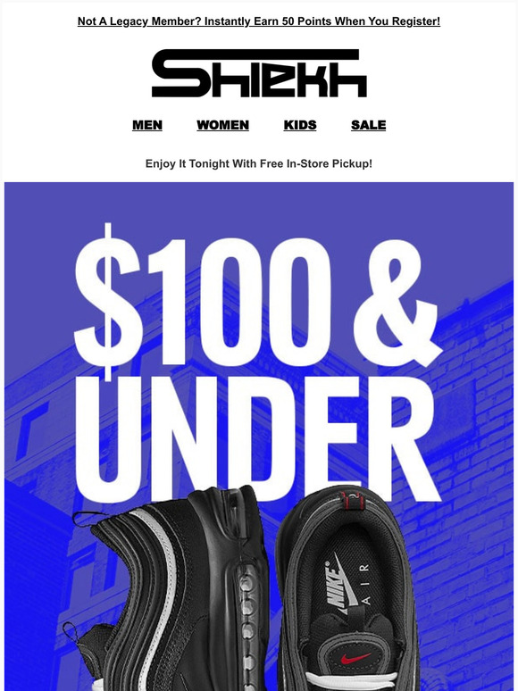 Shiekh Shoes: All The Best For & Under! | Milled