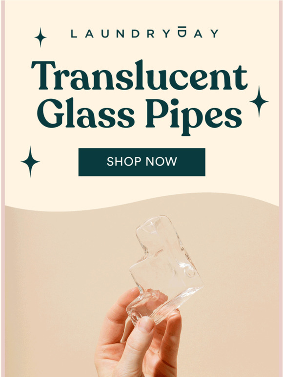 Laundry Day: Translucent Glass Pipes | Milled