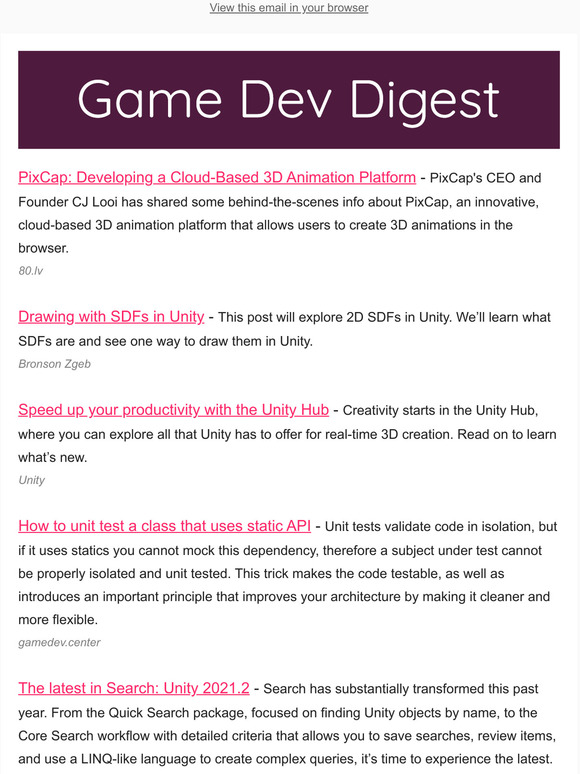 Game Dev Digest Issue 125 How To Boost Your Visuals Milled 