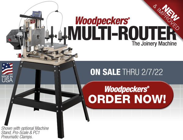 Woodworkers Guild of America: Woodpeckers Multi-Router: The Joinery ...