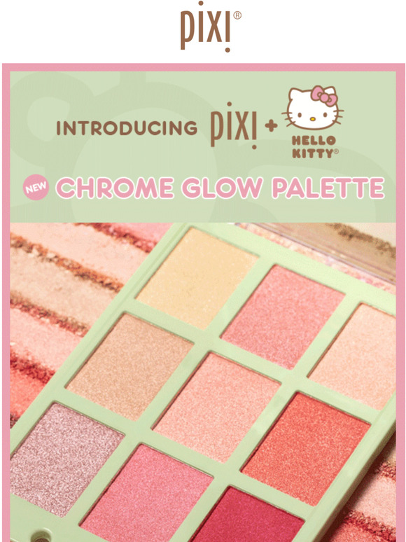 Pixi: Pixi + Hello Kitty Chrome Glow Palette: NEW Multi-Use Face ...