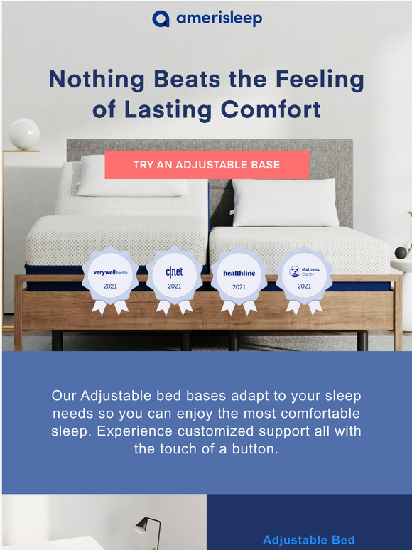 Amerisleep: Adjustable Bed Bases Enhance Your Sleep | Milled