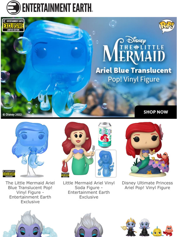 Entertainment Earth: New Exclusive The Little Mermaid Pop! | Milled