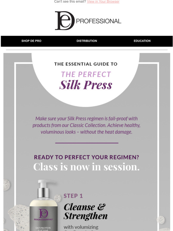 Design Essentials: Guide To The Perfect Silk Press! | Milled