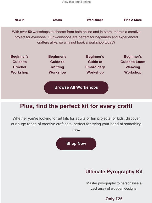 Hobbycraft: Learn a new craft - | Milled