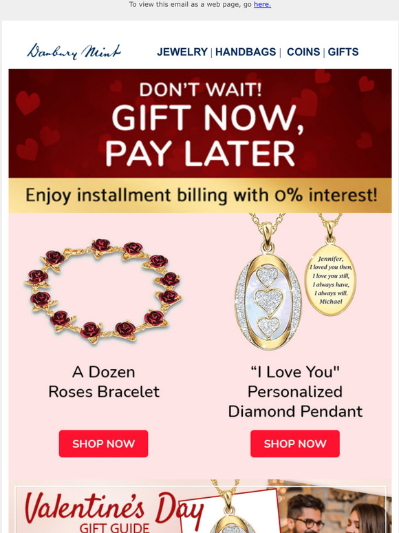 Danbury Mint: Pay us later! | Milled