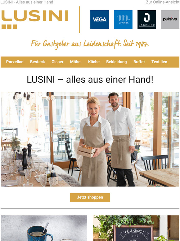 LUSINI: Entdecken Sie die LUSINI Vielfalt! | Milled