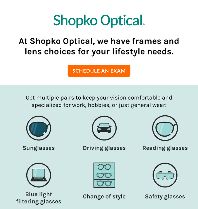 Shopko: Multiple Pairs for Your Lifestyle Including InvisaFlex | Milled