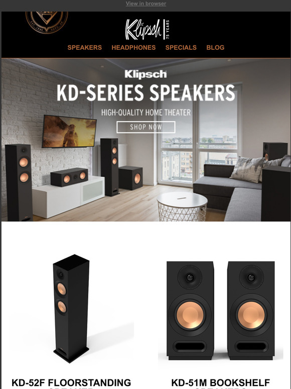 Klipsch: ALL NEW KLIPSCH KD SERIES | Premium Audio is Within Your Reach ...