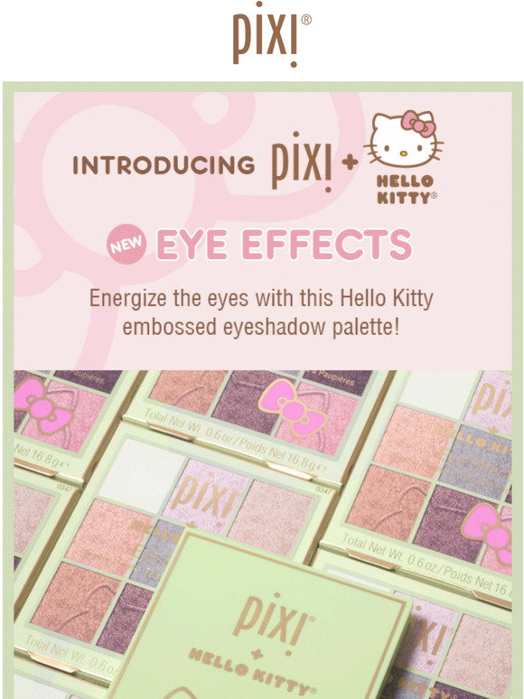 Pixi: NEW! Energize The Eyes With Pixi + Hello Kitty Eye Effects | Milled