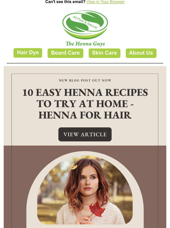 thehennaguys: Easy Henna Recipes to try at Home | Milled
