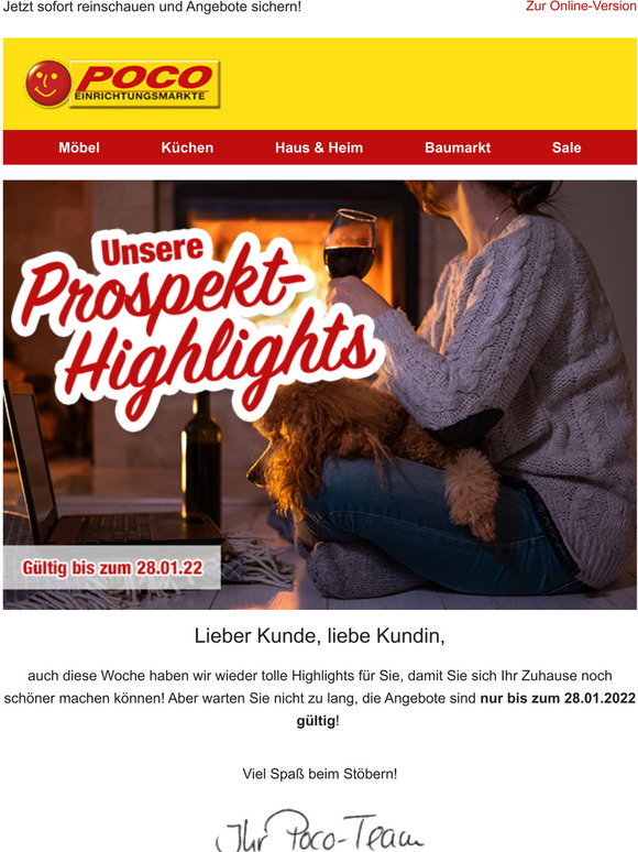 POCO: JETZT richtig SPAREN - mit unseren Highlights der Woche! | Milled