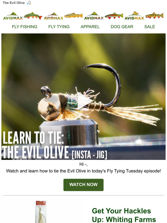 AvidMax: Check Out this Evil Fly Pattern | Milled