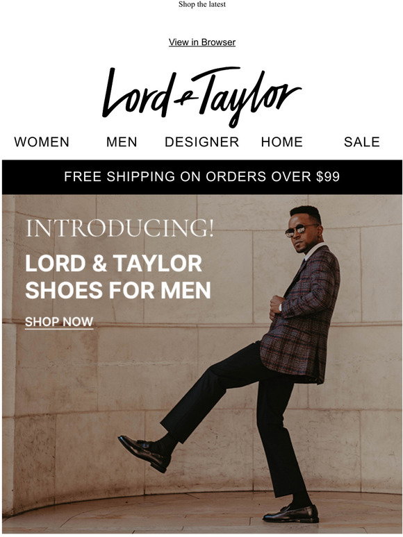Lord & Taylor: Introducing: Lord & Taylor Shoes For Men | Milled