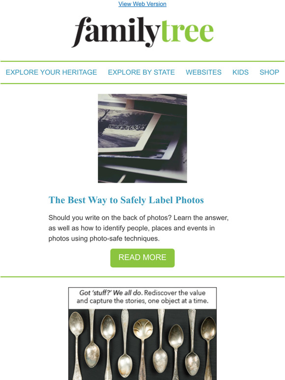 Family Tree Magazine: What Is the Best Way to Label Old Photos? | Milled