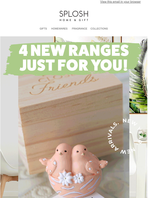 Splosh: JUST LANDED: 4 New Ranges | Milled