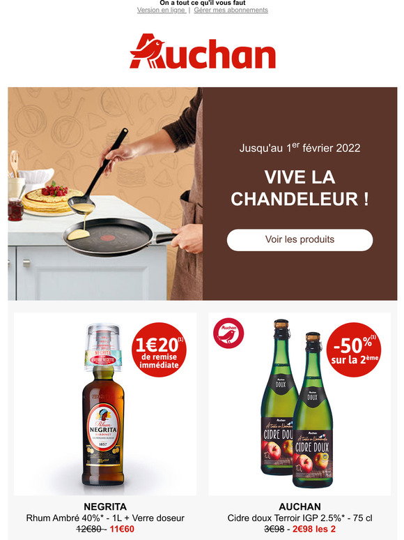 Auchan: Une crpe party a vous dit ? | Milled