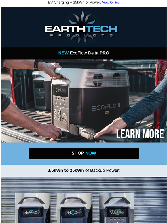 Earthtech Products: All New Solar Generator Experience | Milled