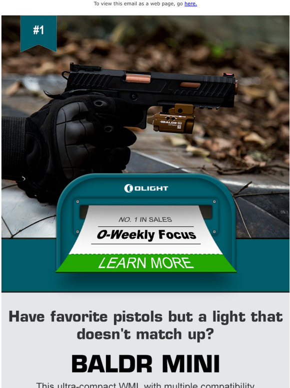 Olight: O-Weekly Focus | Multi-compatible WML! | Milled