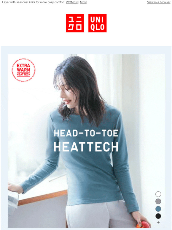UNIQLO: Cold outside? HEATTECH is here | Milled