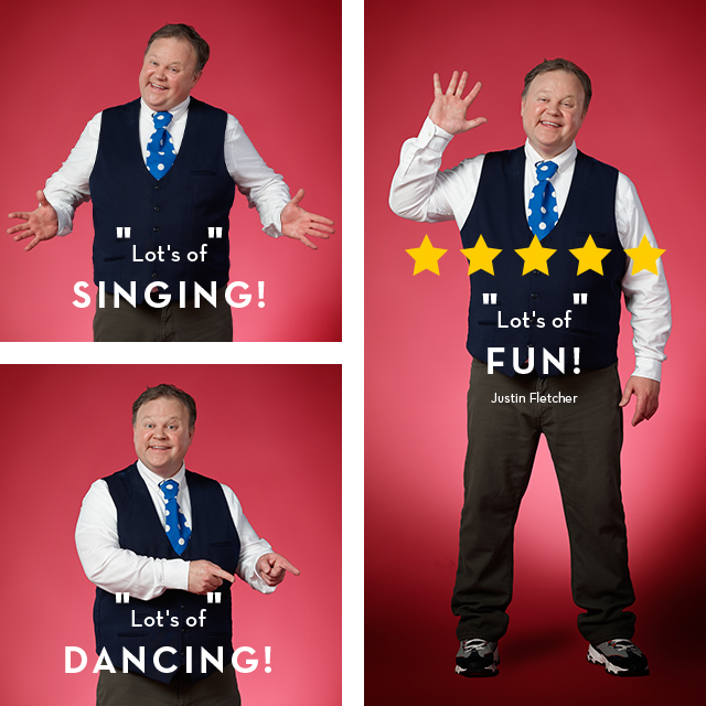 Butlins: Justin Fletcher is back with a brand-new live show! | Milled
