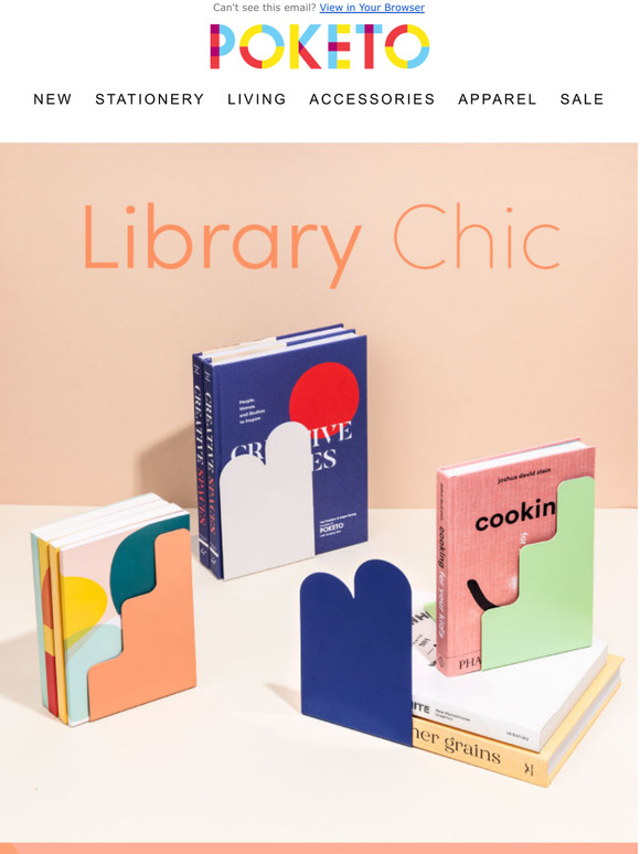 Poketo: Meet our newest bookends | Milled