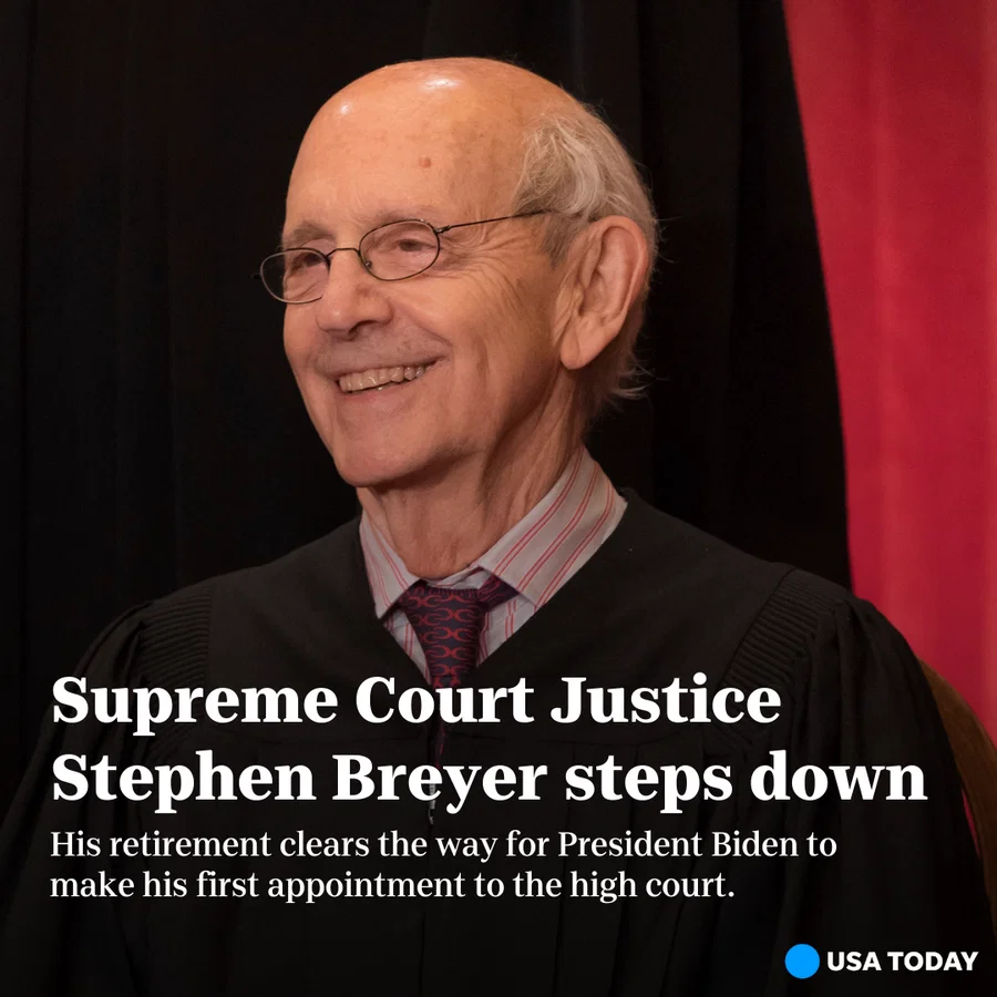 USA TODAY: SCOTUS shake-up: Who will replace Breyer? | Milled