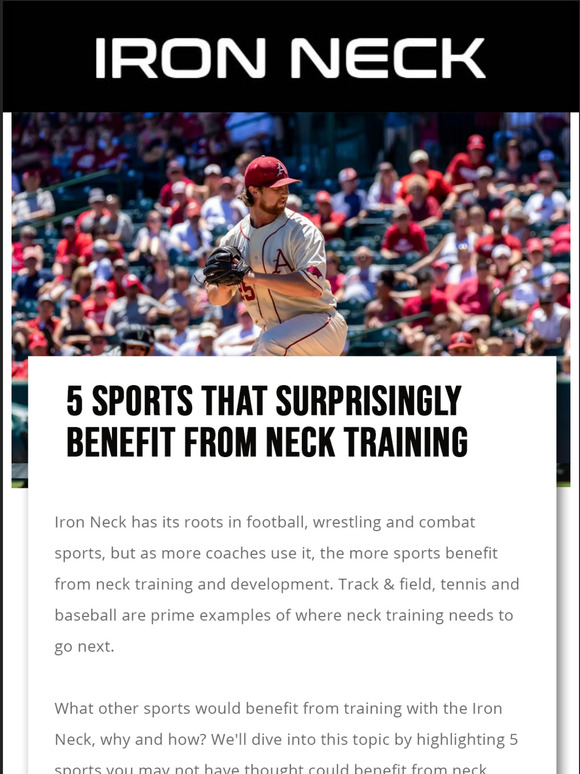 Iron Neck: Surprising Benefits of Neck Training for Athletes | Milled