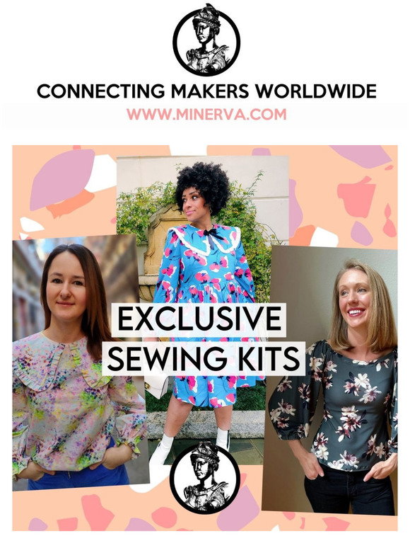 Minerva: New & exclusive Minerva Sewing Kits for 2022 | Milled