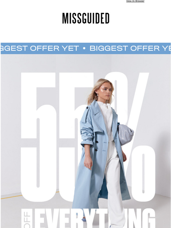 Missguided UK: LAST CHANCE: Up to 70% off everything | Milled