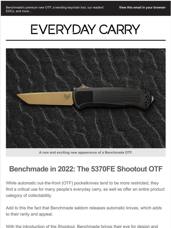 Everyday Carry: Snap Up This Premium New OTF Knife | Milled