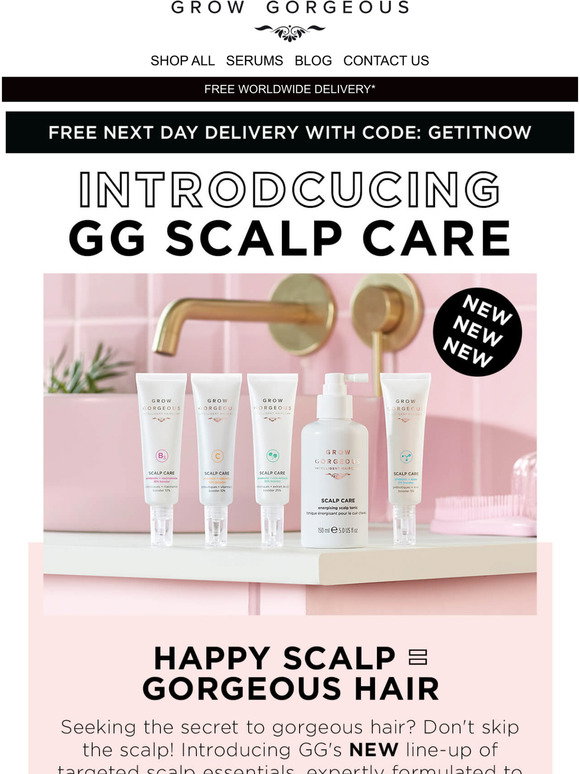 Grow Gorgeous: Introducing the NEW Scalp Care Range | Milled