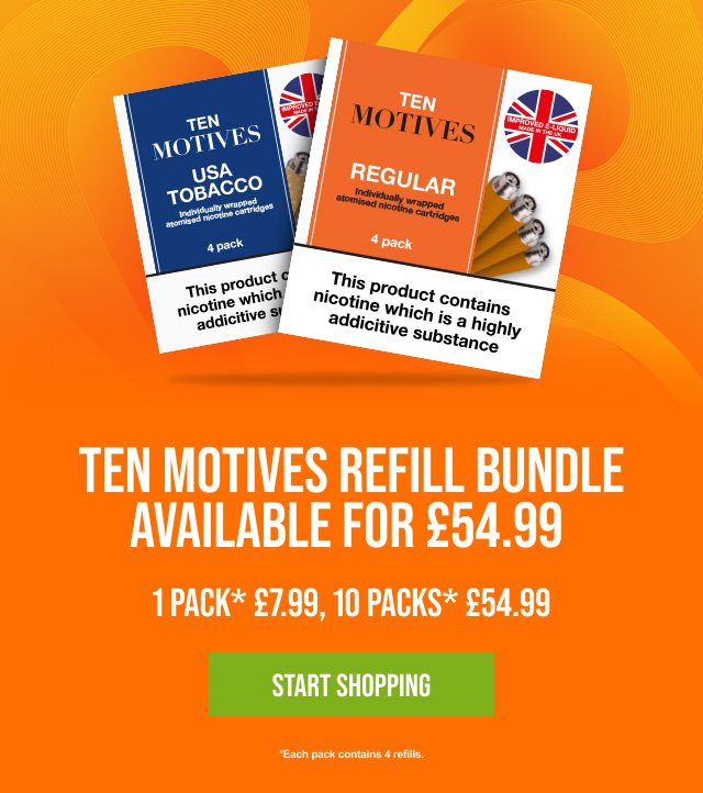 Ten Motives: Ten Motives Refill Bundle available for 54.99 | Milled