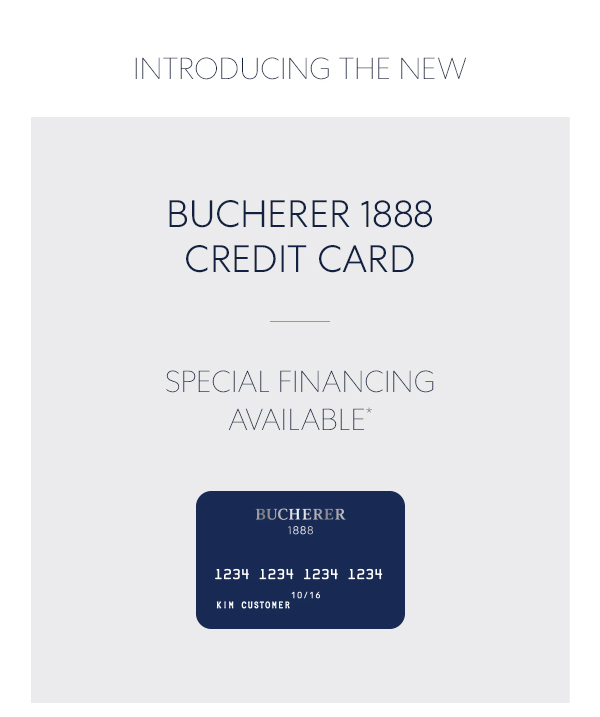 Tourneau: Discover the Bucherer 1888 Credit Card | Milled