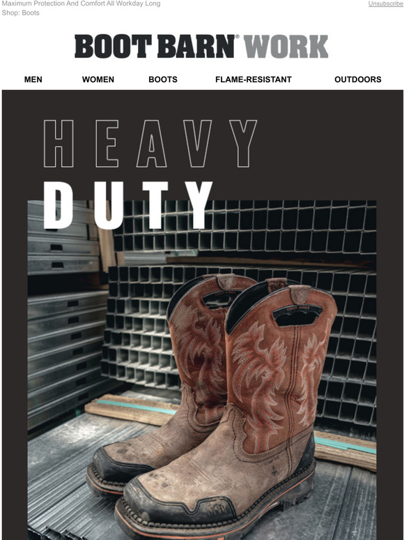 Boot Barn: Heavy Duty Electrical Hazard Safety Boots | Milled