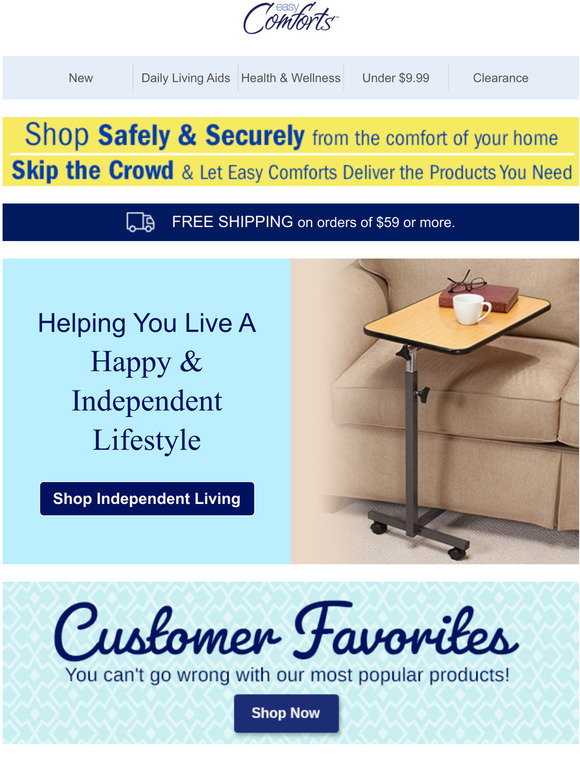 Easy Comforts: Helping You Live a Happy & Independent Lifestyle | Milled