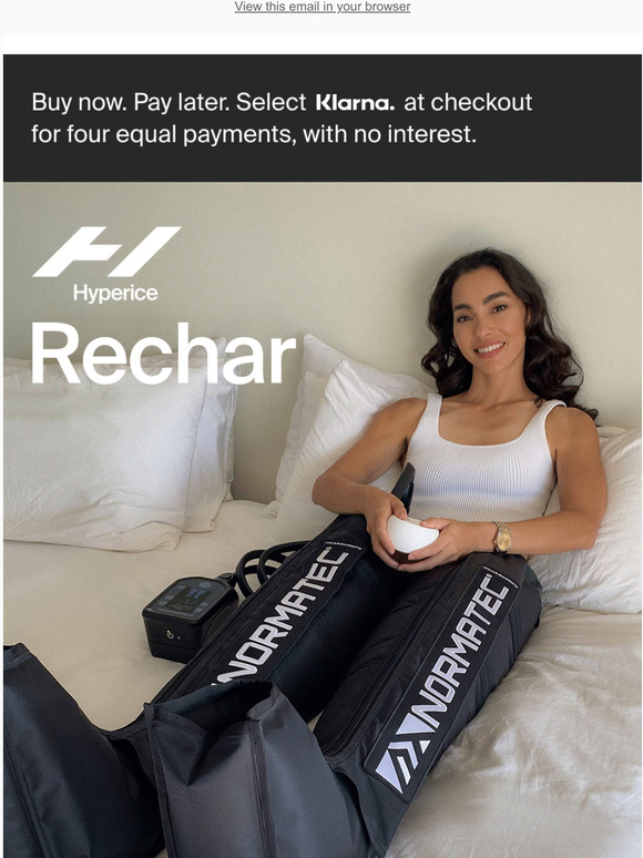 Hyperice: Introducing the Recharge Pack | Milled