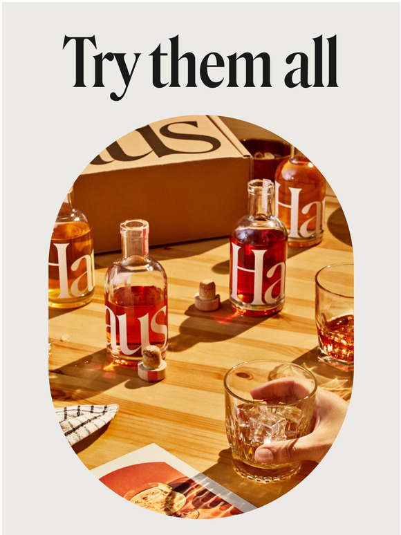 Haus: Try Haus with The Sampler Kit | Milled