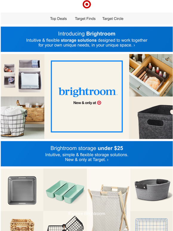 Target: Introducing Brightroomnew & only at Target | Milled
