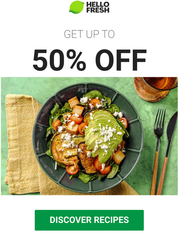 HelloFresh: See whats on the menu and save! | Milled