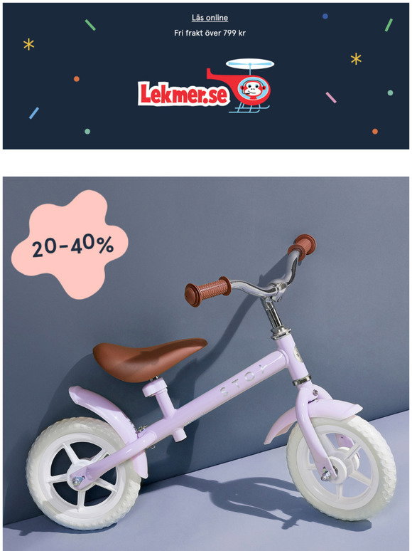 Lekmer: 40% p Bst-i-test-springcykeln frn STOY! | Milled