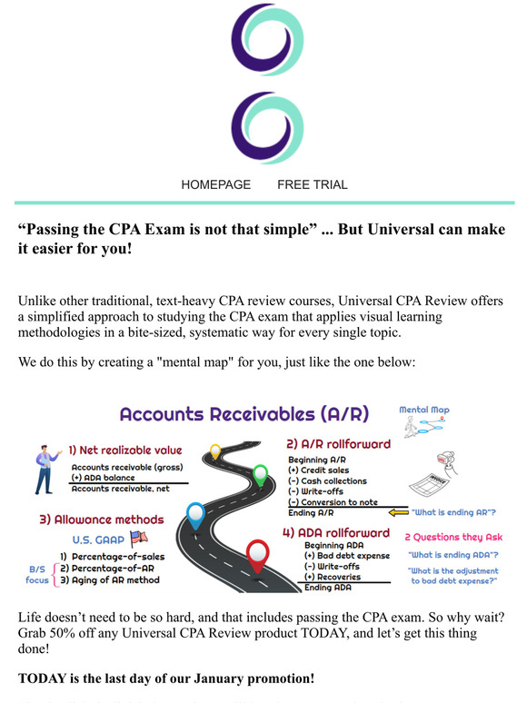 Universal CPA Review: Passing the CPA Exam is not simple ... But ...