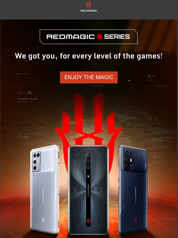 RedMagic: REDMAGIC For Every Level Of The Games | Milled