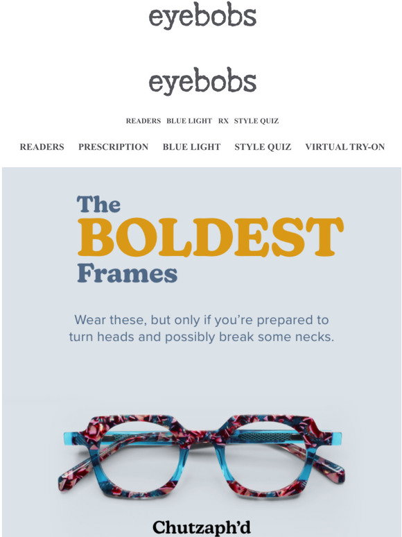 eyebobs: Our Boldest Frames of 2021 | Milled