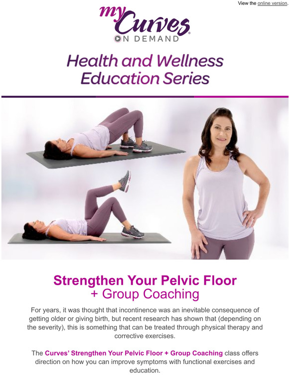 MyCurves On Demand: [NEW 6-Week Class] Strengthen your Pelvic Floor ...