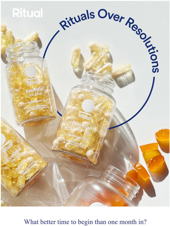 Ritual Email Newsletters: Shop Sales, Discounts, and Coupon Codes