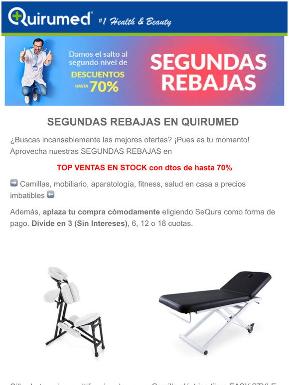 Quirumed: 3,2,1... SEGUNDAS REBAJAS! Es tu momento de ahorrar | Milled