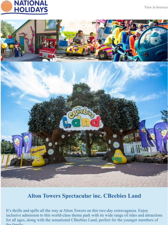 National Holidays: CBeebies Land; the perfect place for children to ...