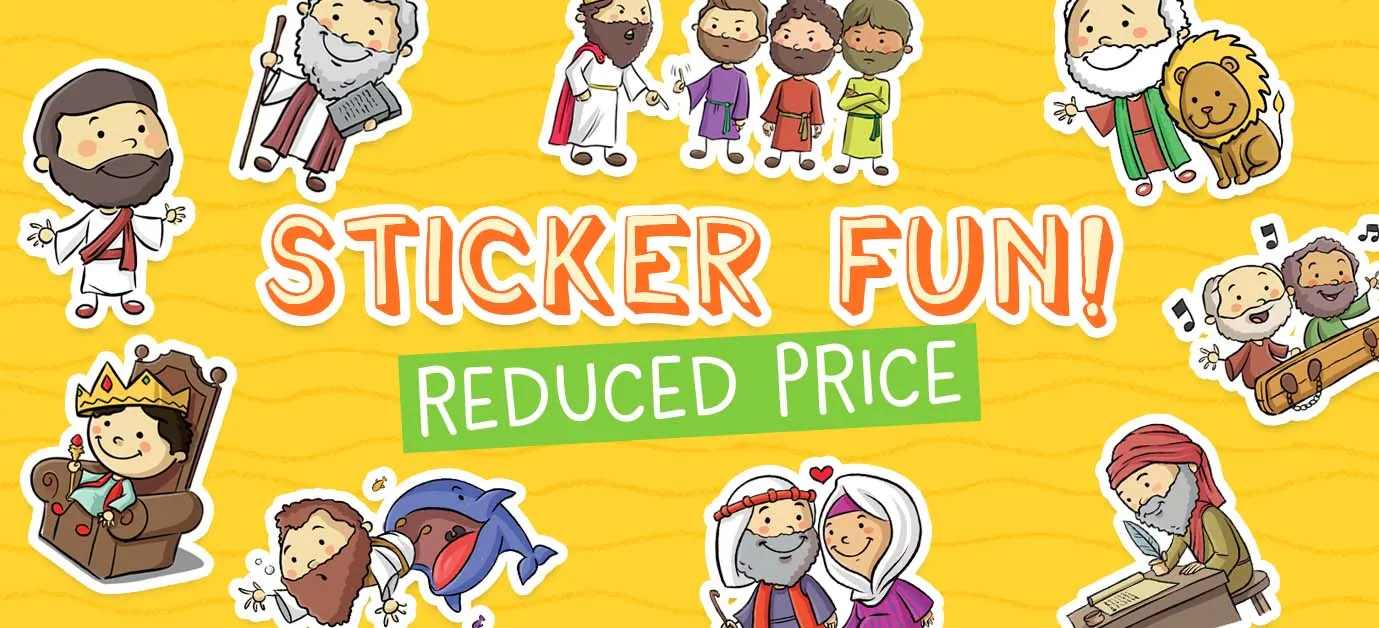 Ministry Ideaz: Bible Character Stickers for the kids (and you) | Milled