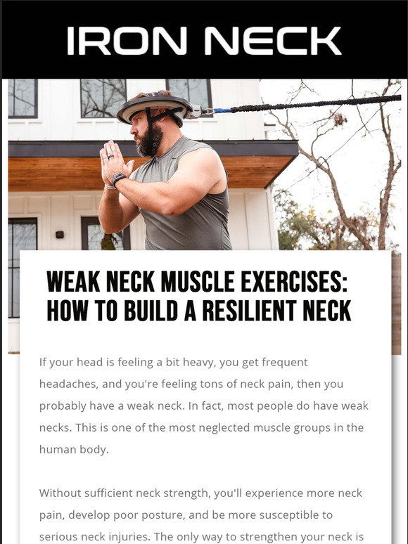 Iron Neck: How to Build a Strong & Resilient Neck | Milled